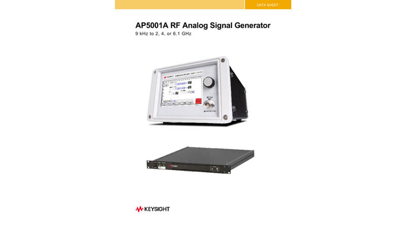 AP5001A Analog Signal Generator, 9 kHz to 6.1 GHz | Keysight